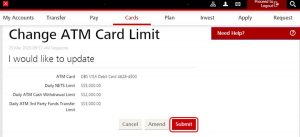 √ How to Change DBS/POSB ATM Withdrawal Limit
