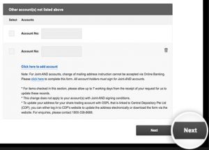 √ How to Change OCBC Mailing Address via Online
