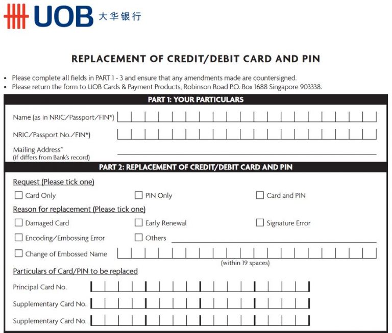 √ How to Change UOB ATM PIN Card Online