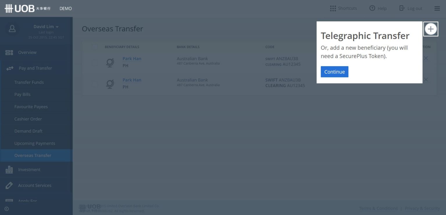 √ How Do I Transfer Money from UOB to Overseas Bank
