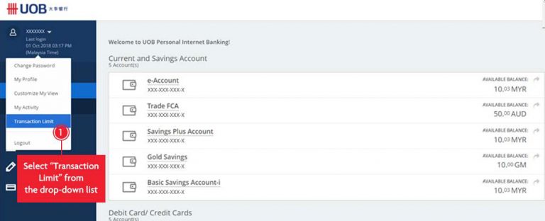 √ How to Change UOB ATM Card Withdrawal Limit